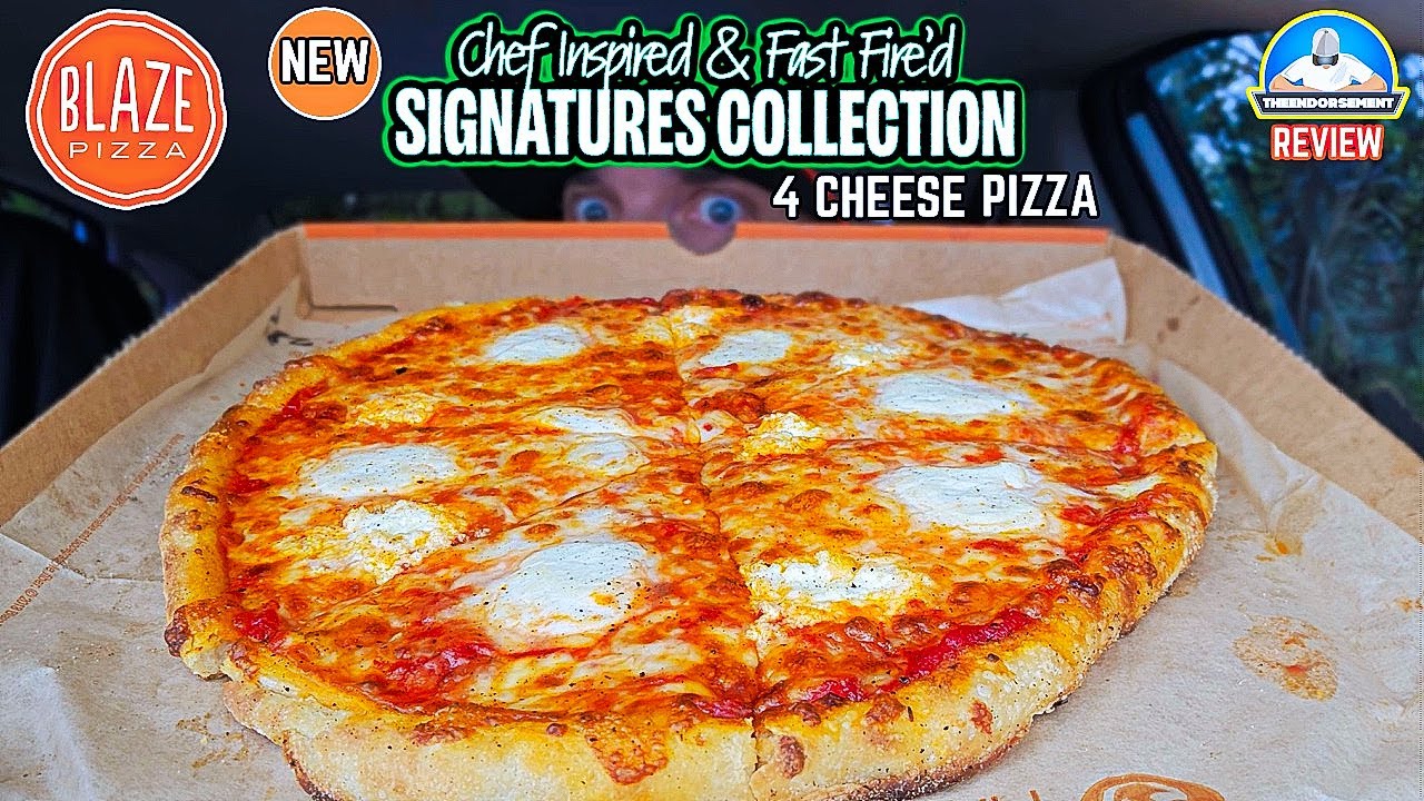 Blaze Pizza® NEW Chef Inspired Signatures Collection Review! 🧀🧀🧀🧀🍕 | 4 ...