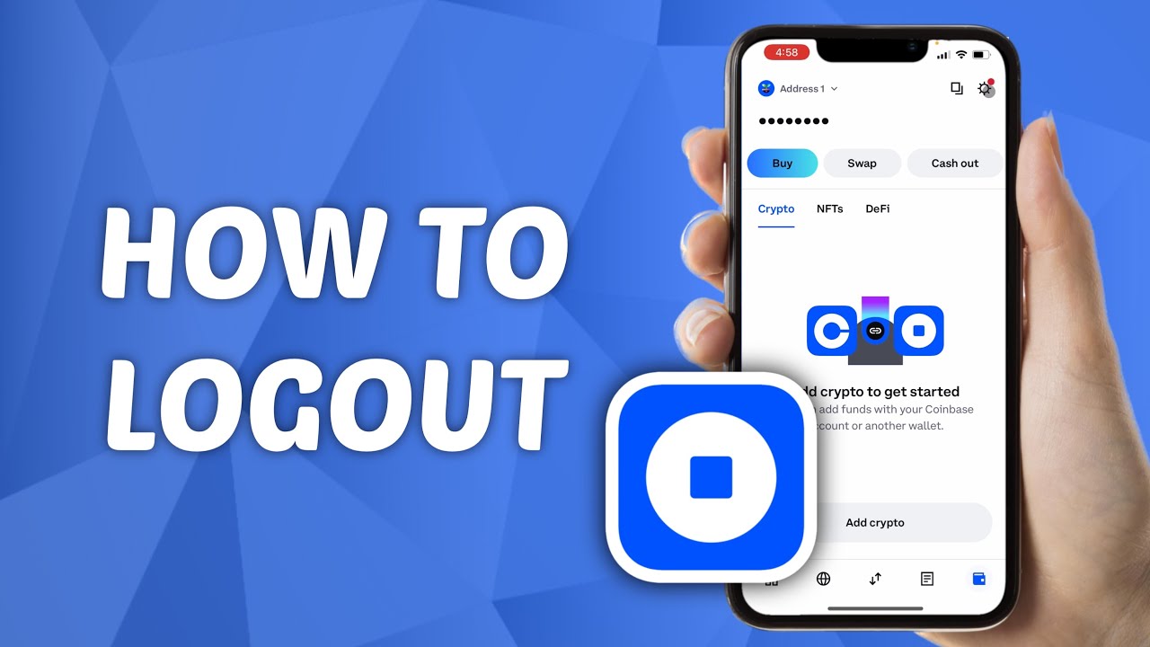 How to Logout on Coinbase Wallet - YouTube