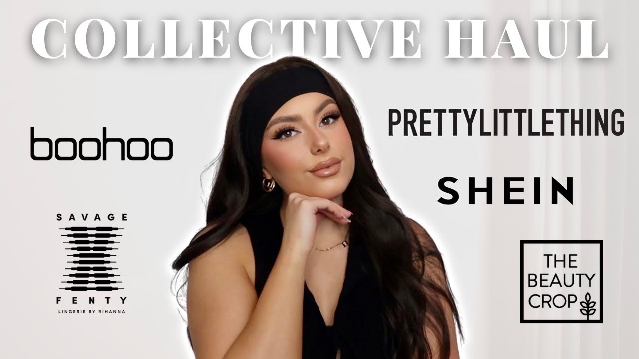 HUGE COLLECTIVE CLOTHING HAUL 🛍️⚡️ | Pretty Little Thing, Boohoo, Shein ...