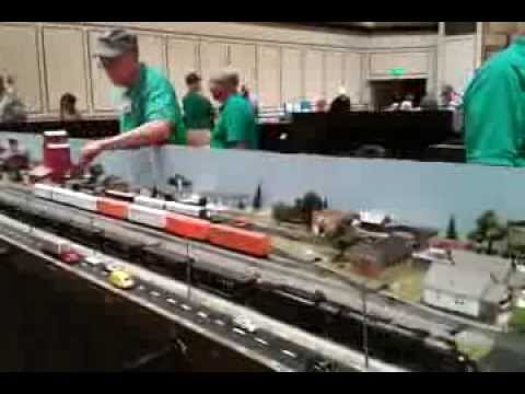 Model trains in The Villages, Florida - YouTube