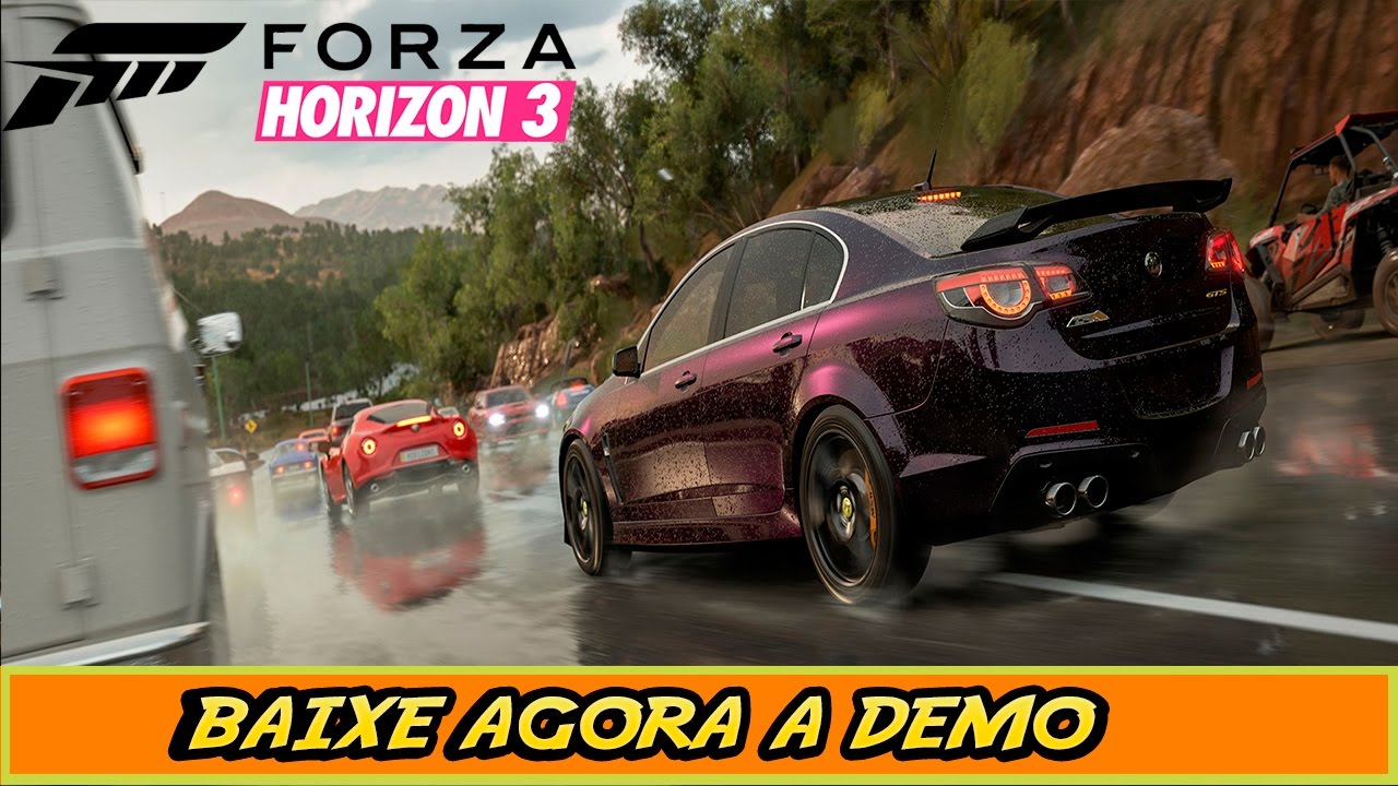 Forza Horizon 3 Demo PC - Faça o Download agora - YouTube