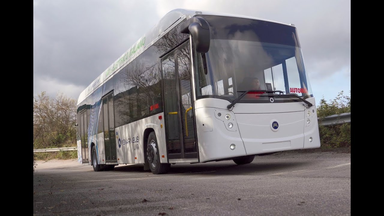 Sustainable Bus Test Drive: IIA Menarini Citymood 12e - YouTube
