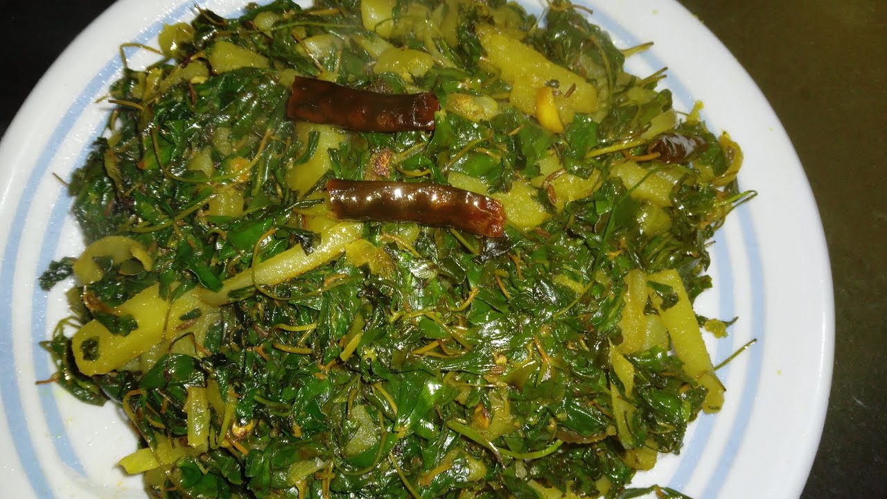 susni saag fry 😋😋 - YouTube