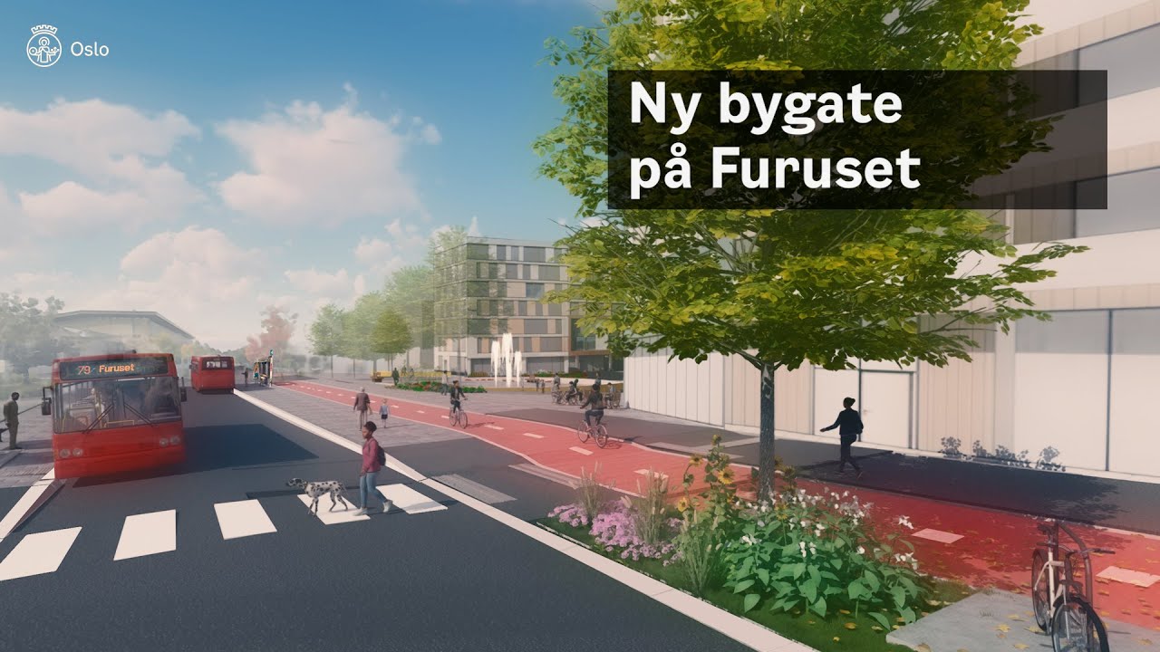 Ny gate på Furuset 🚌 - YouTube