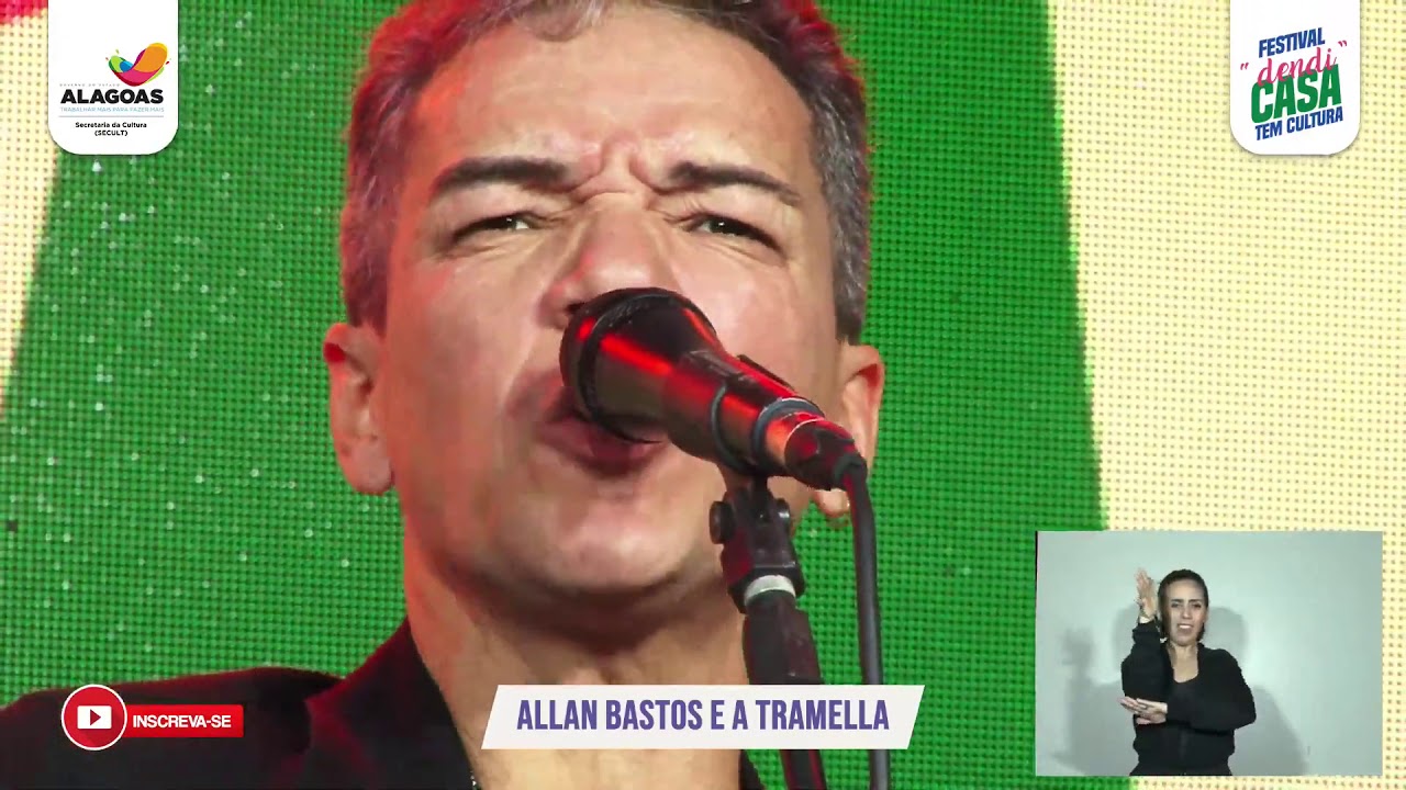 FESTIVAL DENDI CASA TEM CULTURA SHOW ALLAN BASTOS E A TRAMELLA - YouTube
