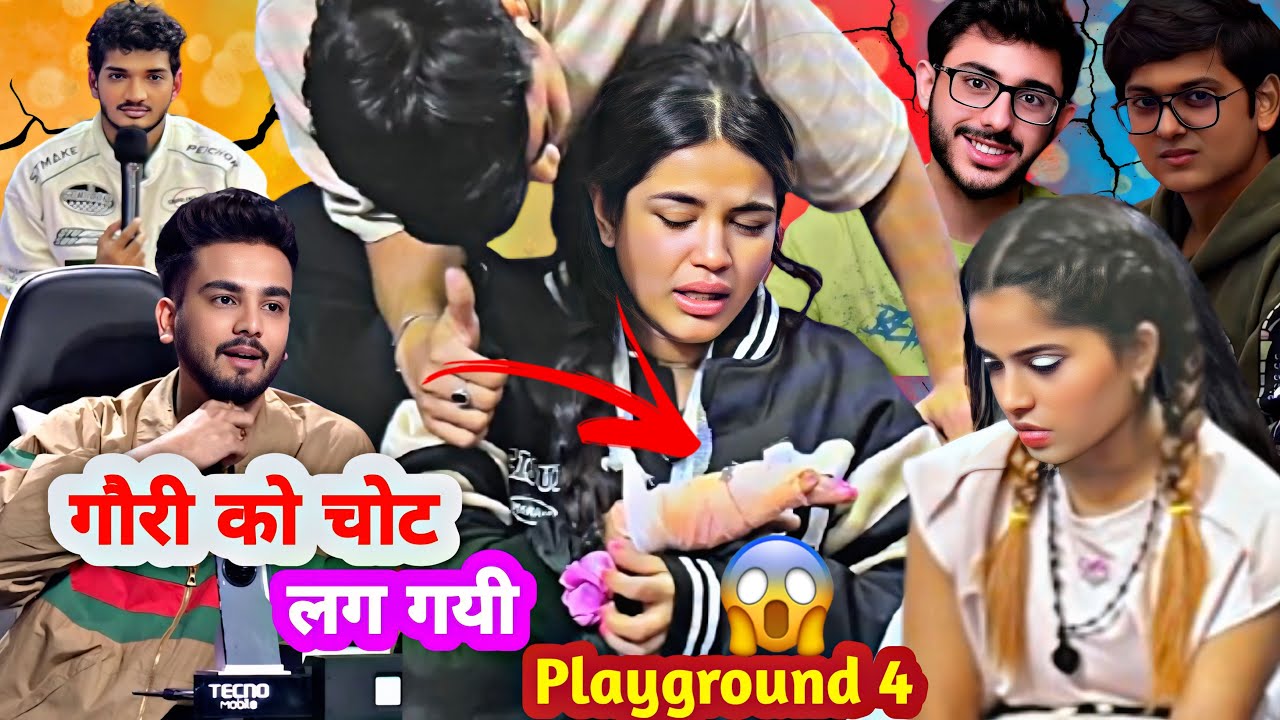 Gouri Ko Chot Lag Gayi 😱 | Ginni Pandey Playground Session 4 | Elvish Yadav - YouTube