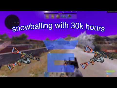 SNOWBALLING with 30K HOURS in RUST..... (rust cheats) - YouTube