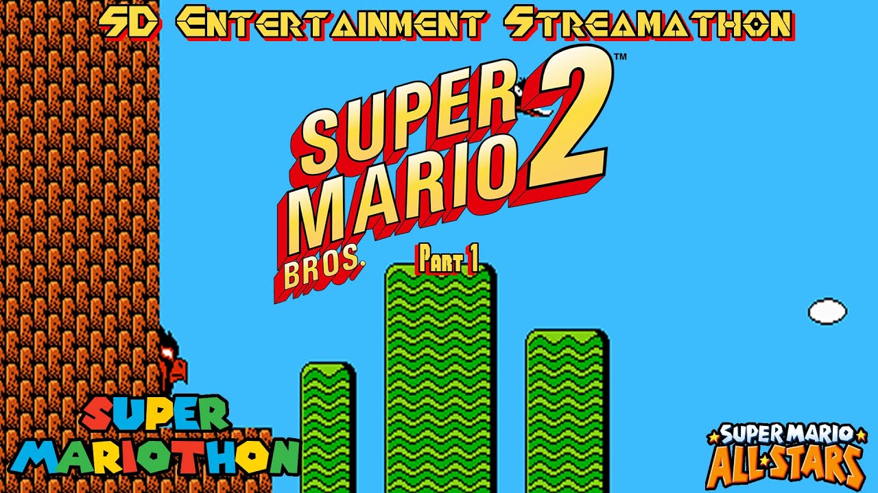 Super Mariothon: Super Mario Bros 2 USA Part 1 (All Stars) - YouTube