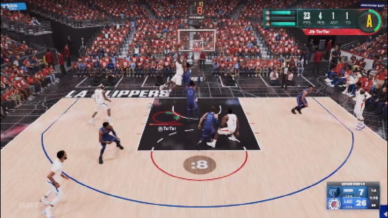 The Best Contact Dunk You Will Ever See In 2k23 - YouTube