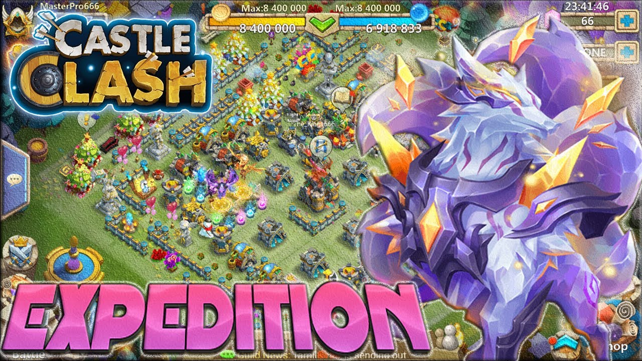 ⏩CASTLE CLASH⏩EXPEDITION 🥶"BOREAL FOX"🥶 - YouTube