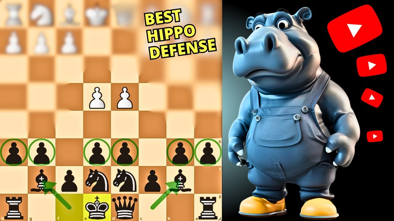 🔴 NEW Hippo Defense Ideas to Dominate White in 10 Minutes - YouTube