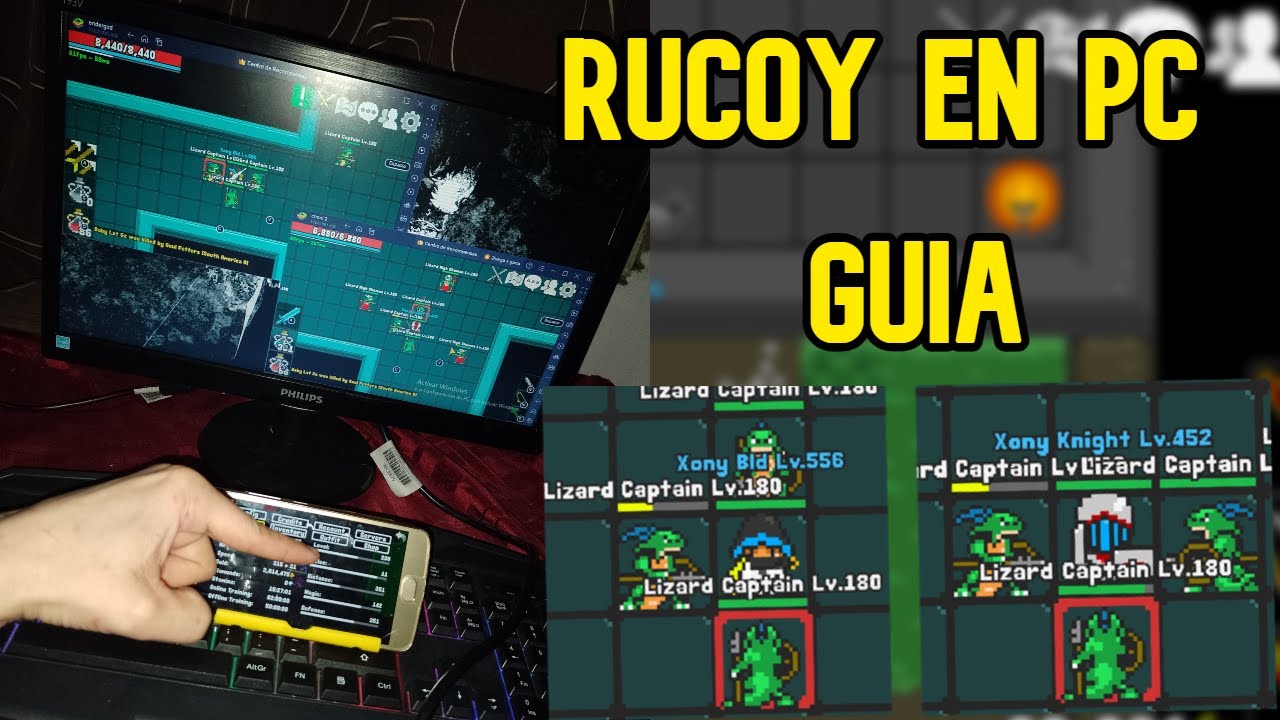 Como Jugar Rucoy En PC y Tener Múltiples Cuentas al mismo Tiempo ...