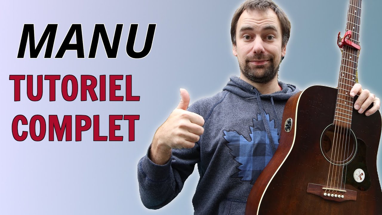 Manu - Renaud🎸Tutoriel de guitare + tablature - YouTube