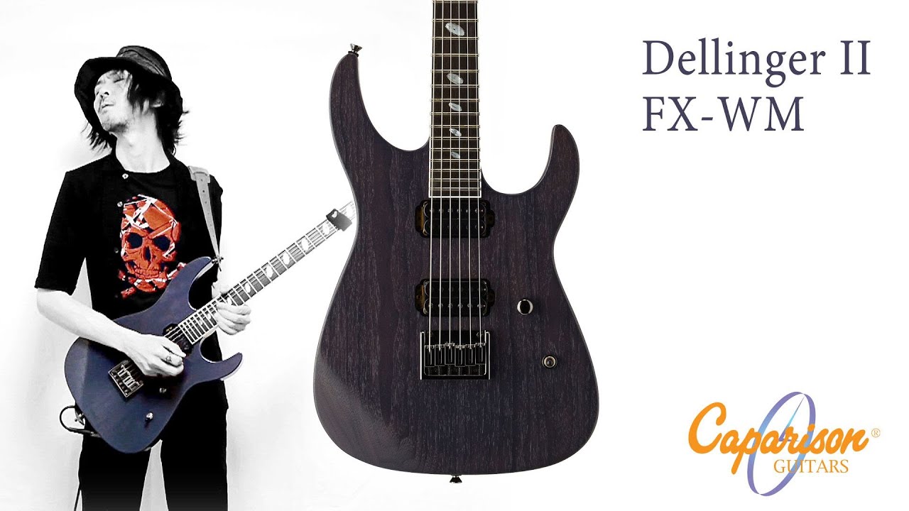 Caparison Guitars | Dellinger II FX-WM demo by Jake Cloudchair - YouTube
