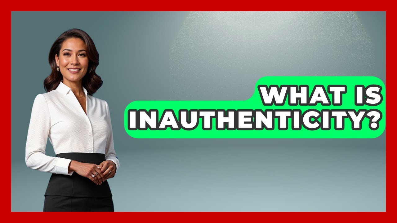 What Is Inauthenticity? - The Personal Growth Path - YouTube