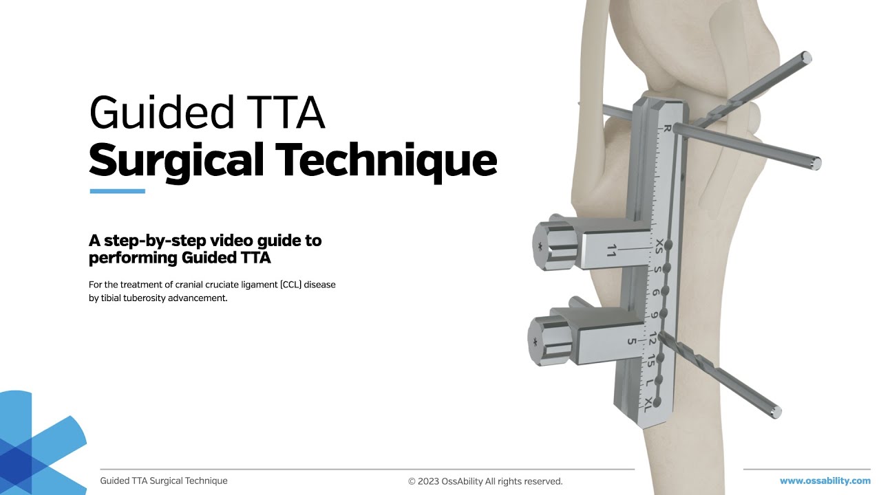 Guided TTA Surgical Technique - YouTube