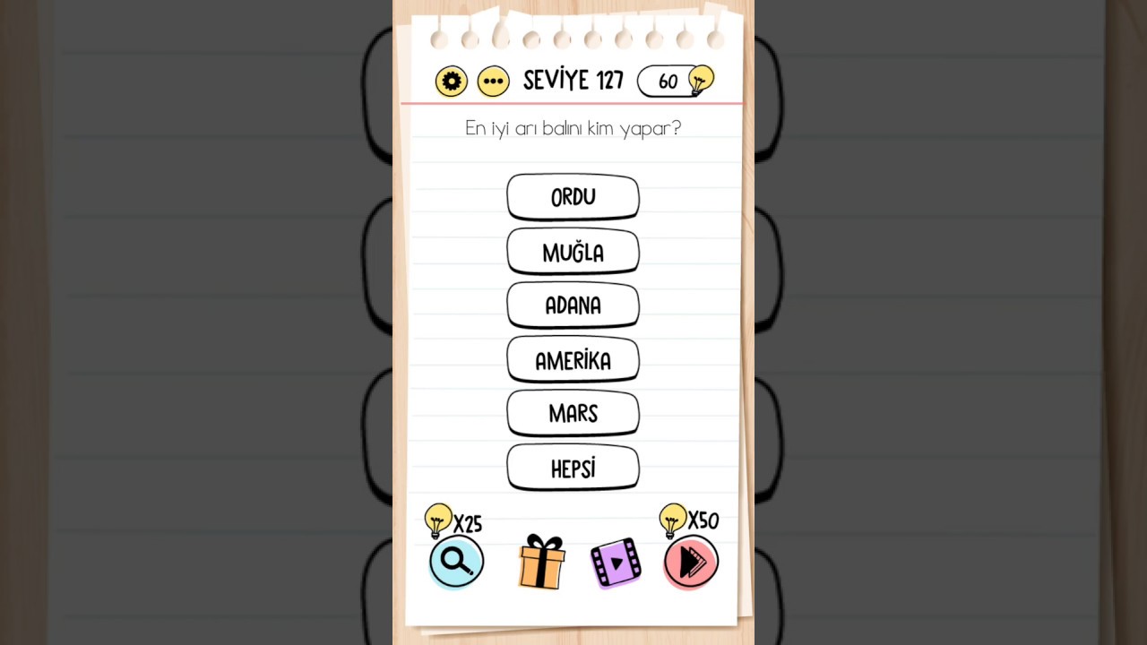 Brain Test Seviye 127 - YouTube