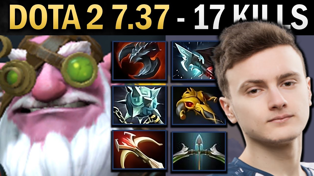Sniper Dota 7.37 Miracle with Satanic and 17 Kills - TI14 - YouTube