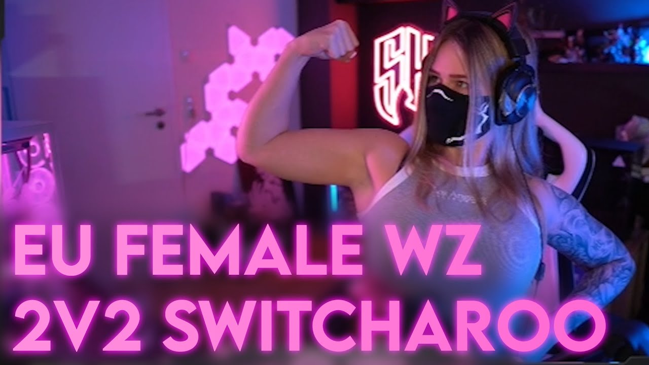 EU Female Warzone 2v2 switcharoo /w Flo - YouTube