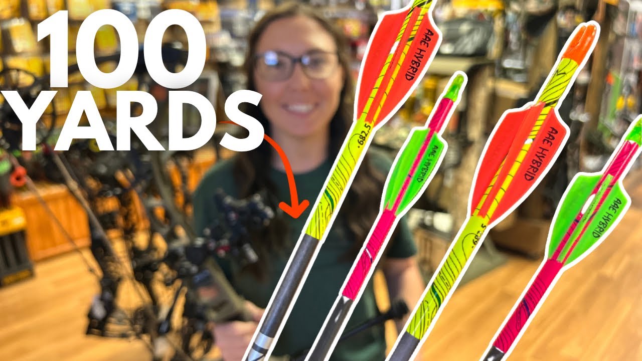 TAC arrow build *Spoiler ALERT* TRIPLE digit sight tape! - YouTube