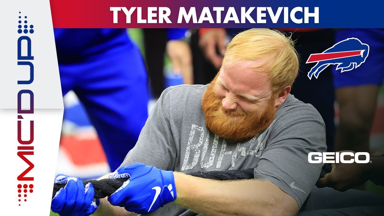 Tyler Matakevich Mic'd Up In Full Team Tug-Of-War! | Buffalo Bills ...