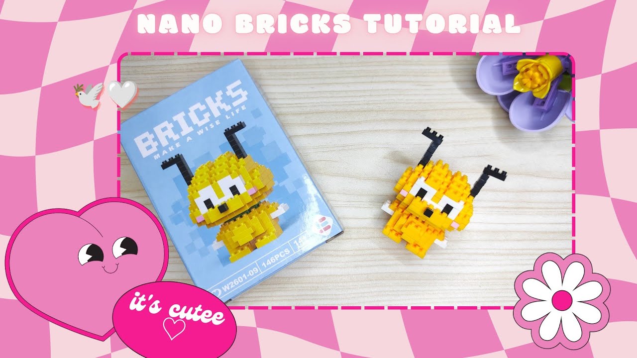 LET'S BUILD NANO BRICK CHARACTER : PLUTO from Disney - YouTube