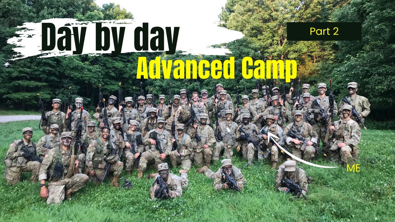 Army Advanced Camp CST Day by Day | Part 2 the FIELD! - YouTube