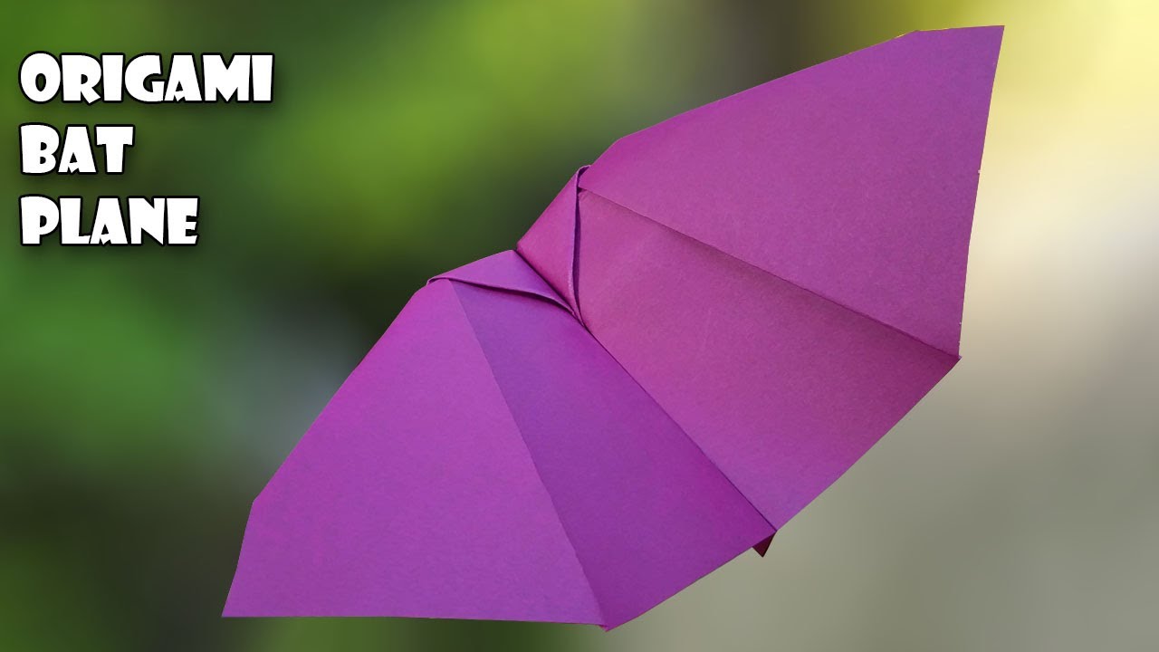 How To Make Origami Bat Plane That Flies Far Easy Step By Step Origami Plane That Fly Far Like A how-to-make-origami-bat-plane-that-flies-far-easy-step-by-step-origami-plane-that-fly-far-like-a