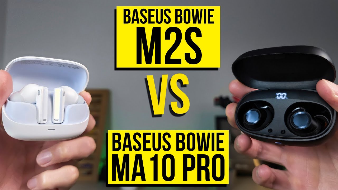 Baseus Bowie MA10 Pro vs Baseus Bowie M2s Comparativo! Qual tem melhor ...