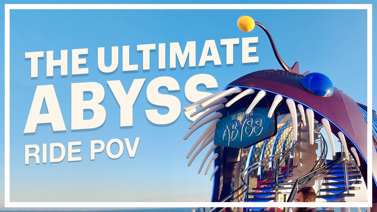 THE ULTIMATE ABYSS (Ride POV) 😱 | WONDER OF THE SEAS (4K HDR) - YouTube