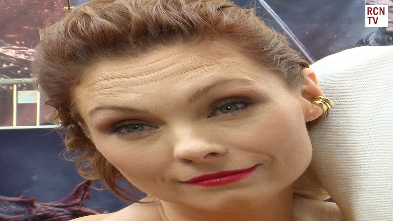 MyAnna Buring Interview The Witcher Season 3 Premiere - YouTube