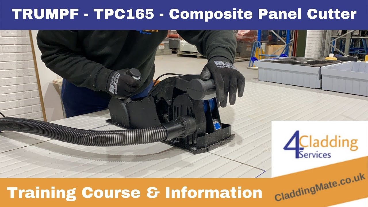 TRUMPF TPC165 | Composite Panel Cutter | Training Course | 4 Cladding ...
