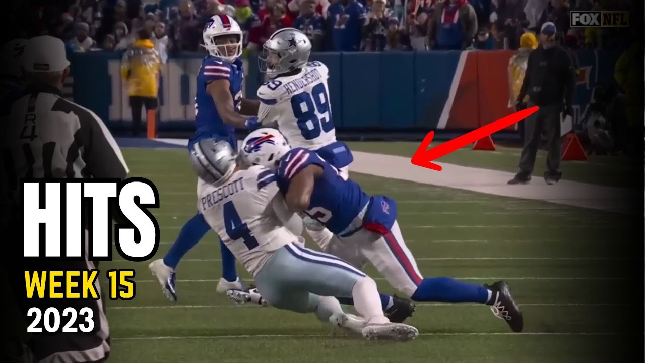 NFL Brutal Hits 2023 Season Week 15 - YouTube