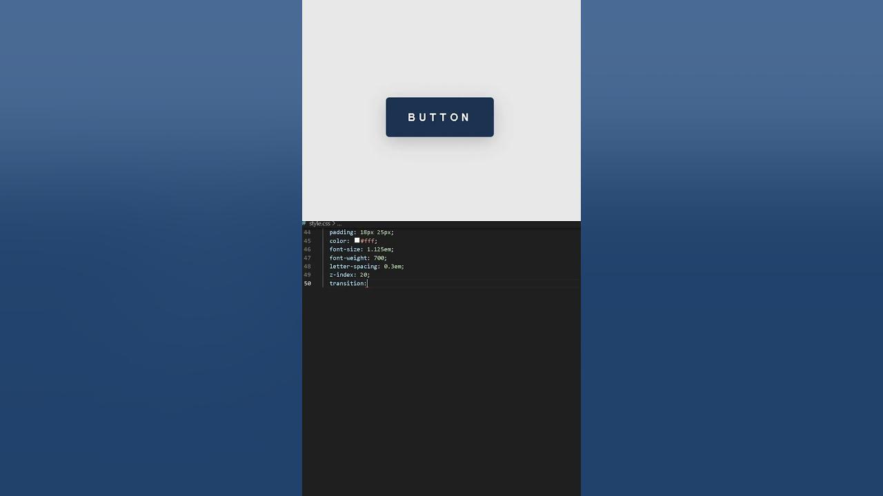 Hover Effect Button😍programming Coding Css Htmlcss Shorts