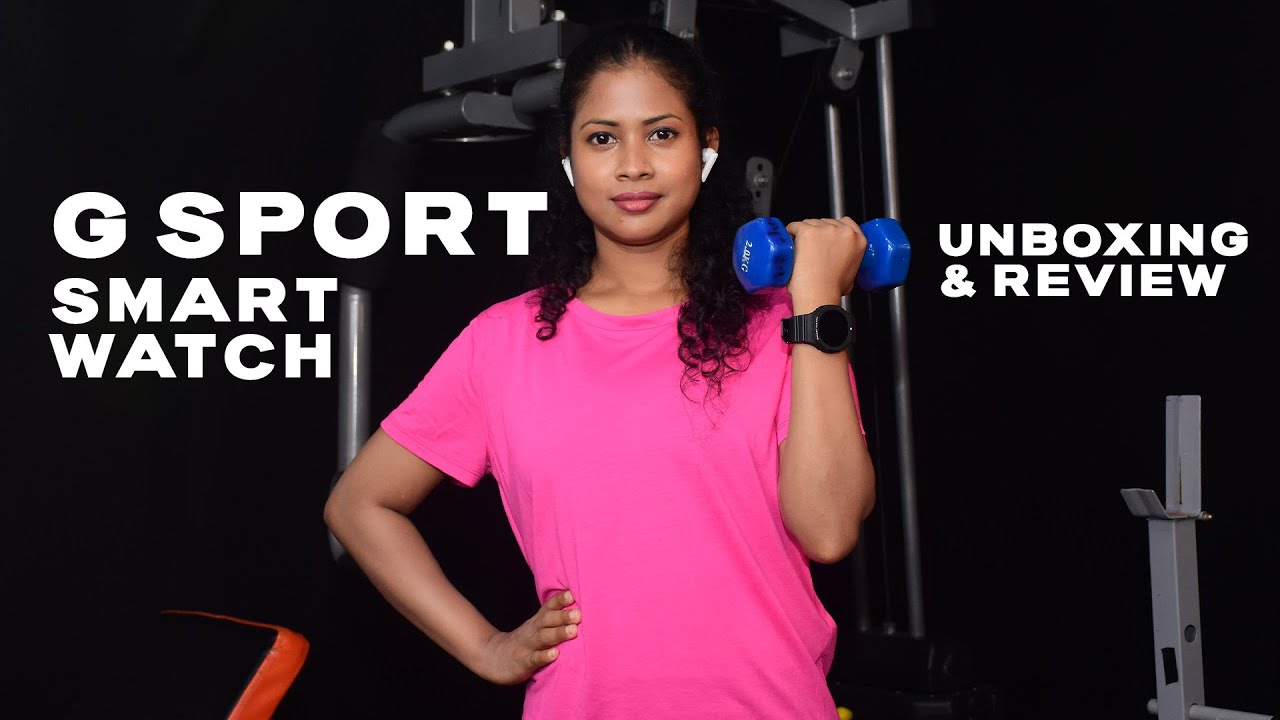 G Sport Smart Watch- Unboxing and Review - YouTube