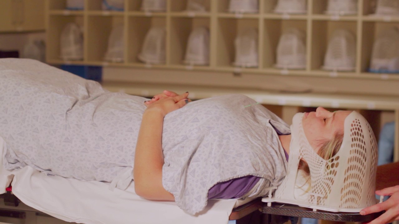 Frameless SRS treatment at UC San Diego - YouTube