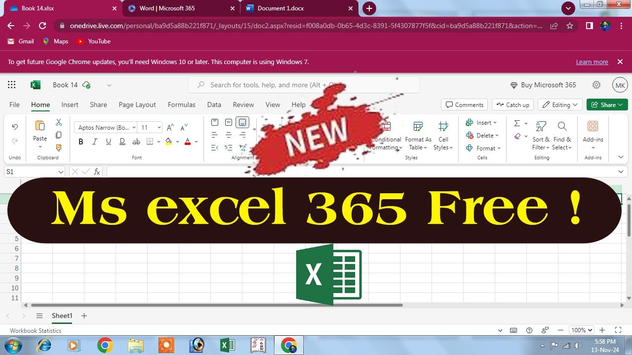 excel | office 365 | excel 365 | free excel | microsoft 365 | excel ...