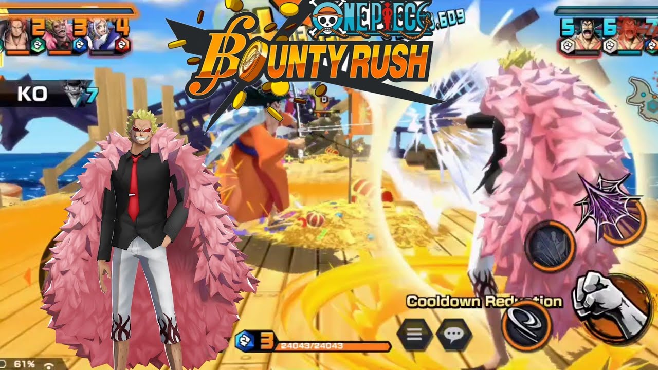Shocking Counter Attack by Don Quixote Doflamingo 😱||One Piece Bounty ...