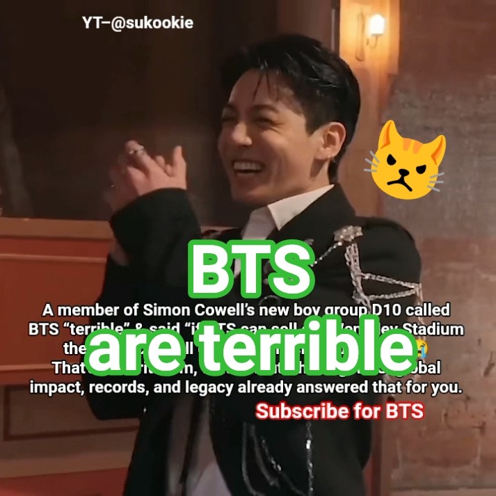 Simon cowell's new boy band d10 called BTS terrible controversy #bts # ...