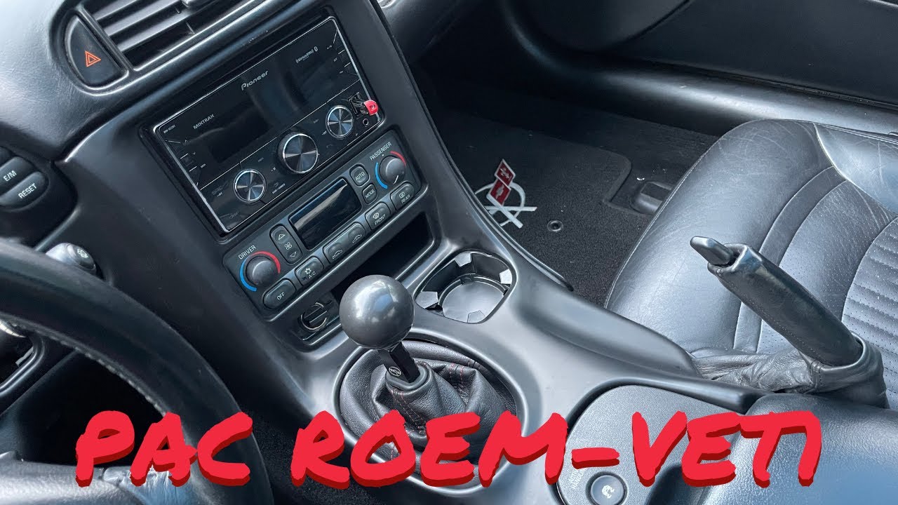 C5 Corvette: Double Din In Dash Installation - YouTube