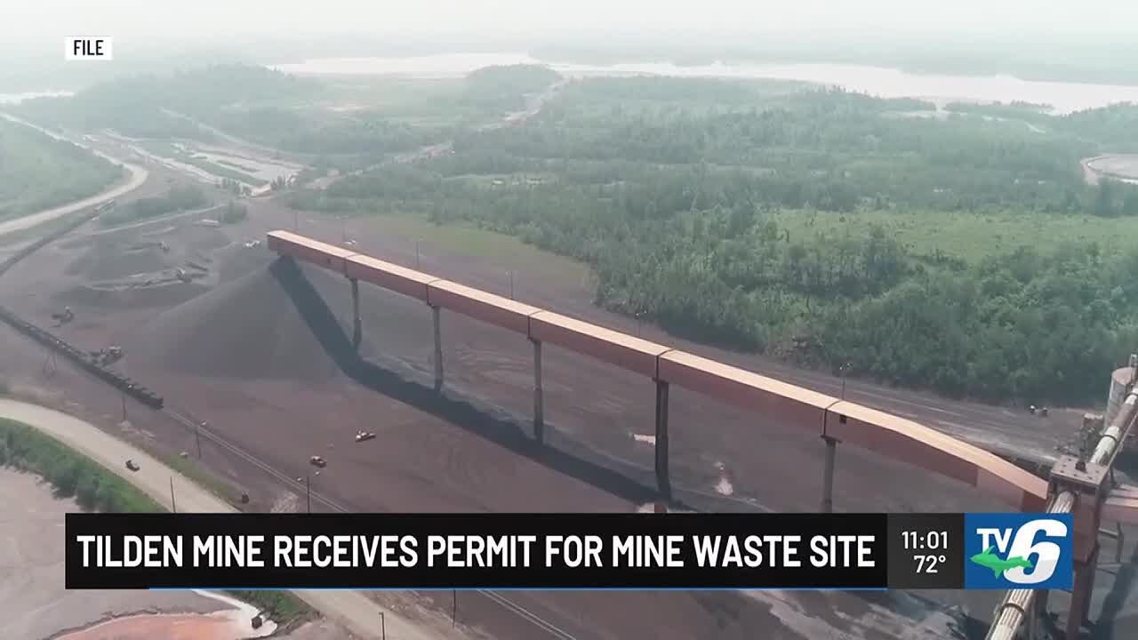 Tilden Mine acquires permit for rock disposal on wetlands - YouTube
