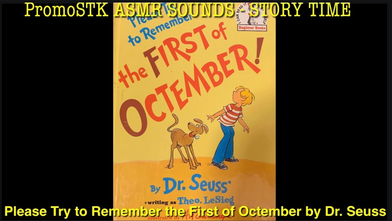 Please Try to Remember the First of Octember by Dr. Seuss #Promostk # ...