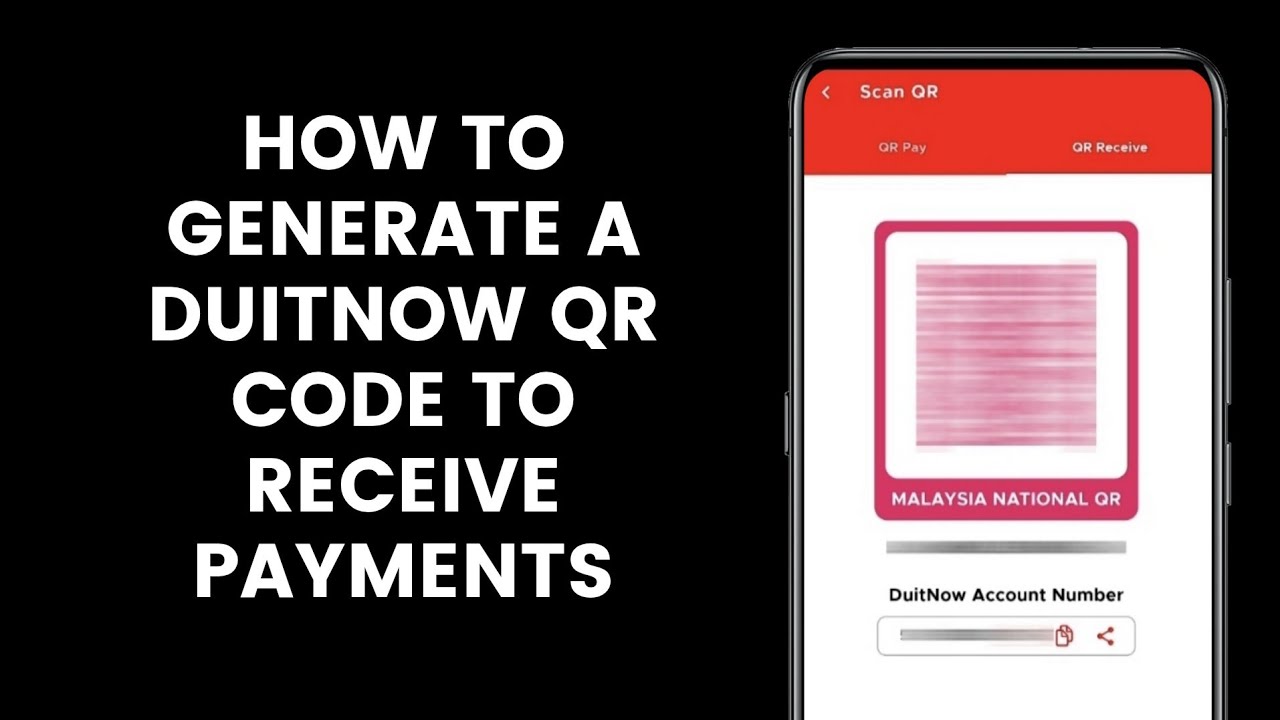 How to Generate a DuitNow Merchantrade Money QR Code to Receive ...