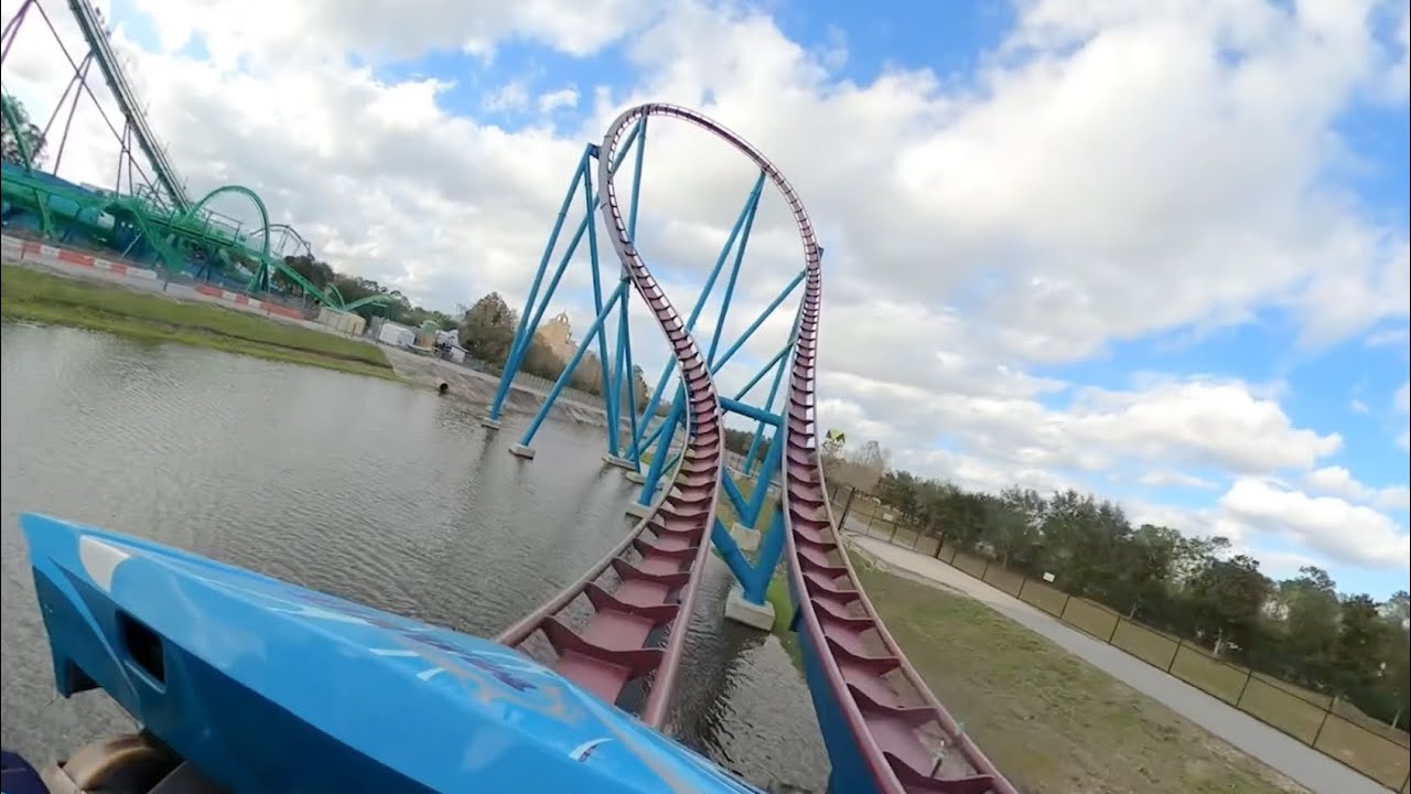 Mako Sea World Orlando Full Ride POV HD - YouTube