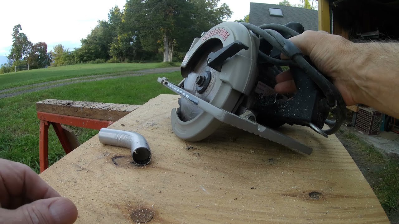 Porta Cable 7.25 inch heavy duty circular saw model 743 - YouTube