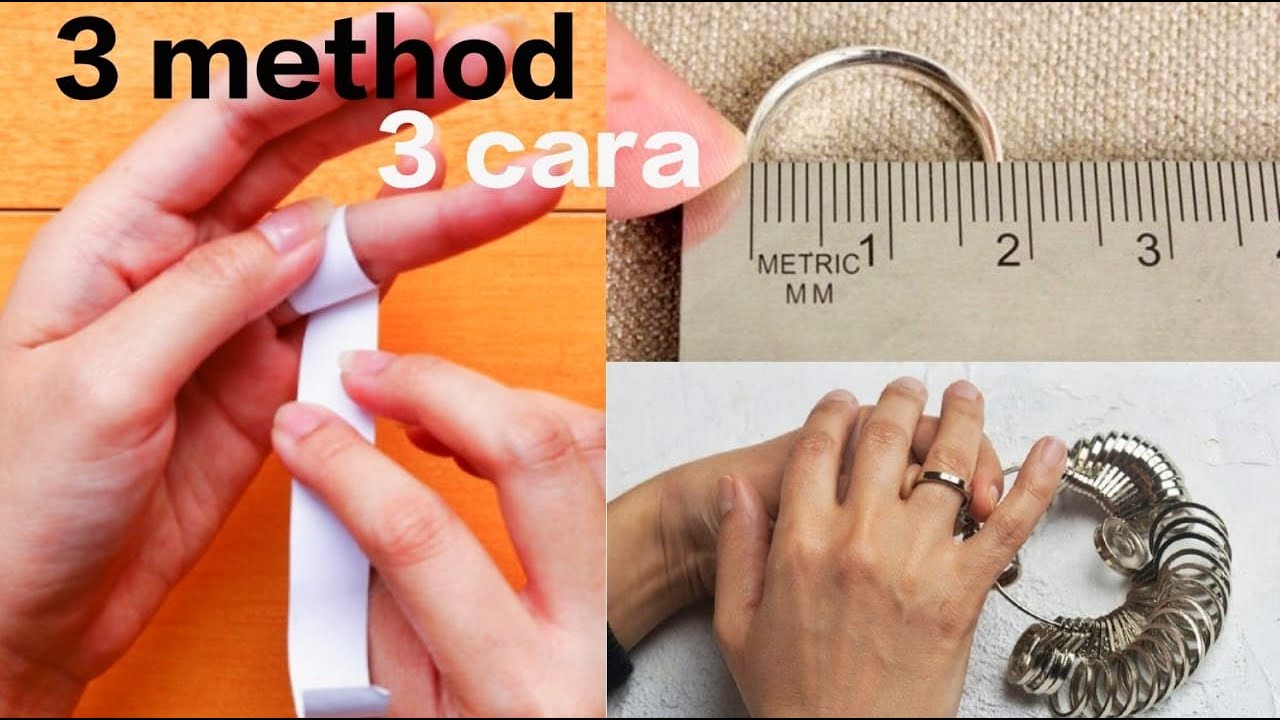 HOW TO FIND FINGER SIZE ( 3 Methods ) - YouTube