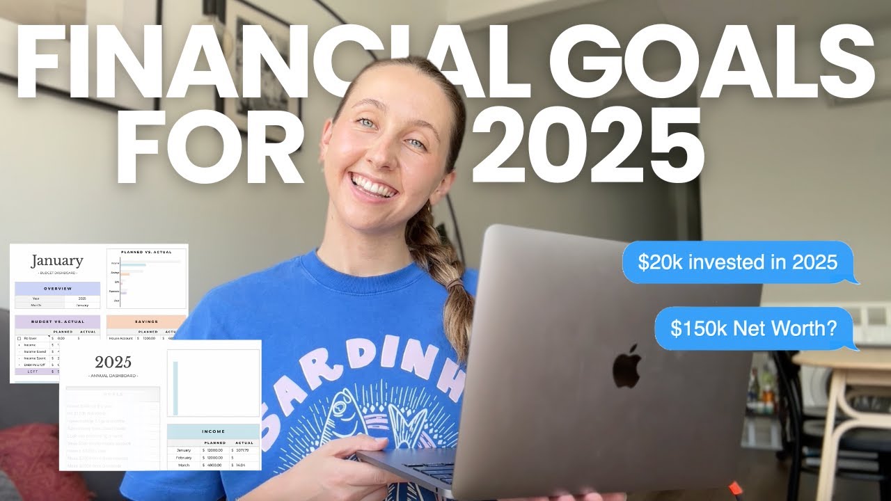 MY 2025 FINANCIAL GOALS 💸 Saving, Investing & Income - YouTube