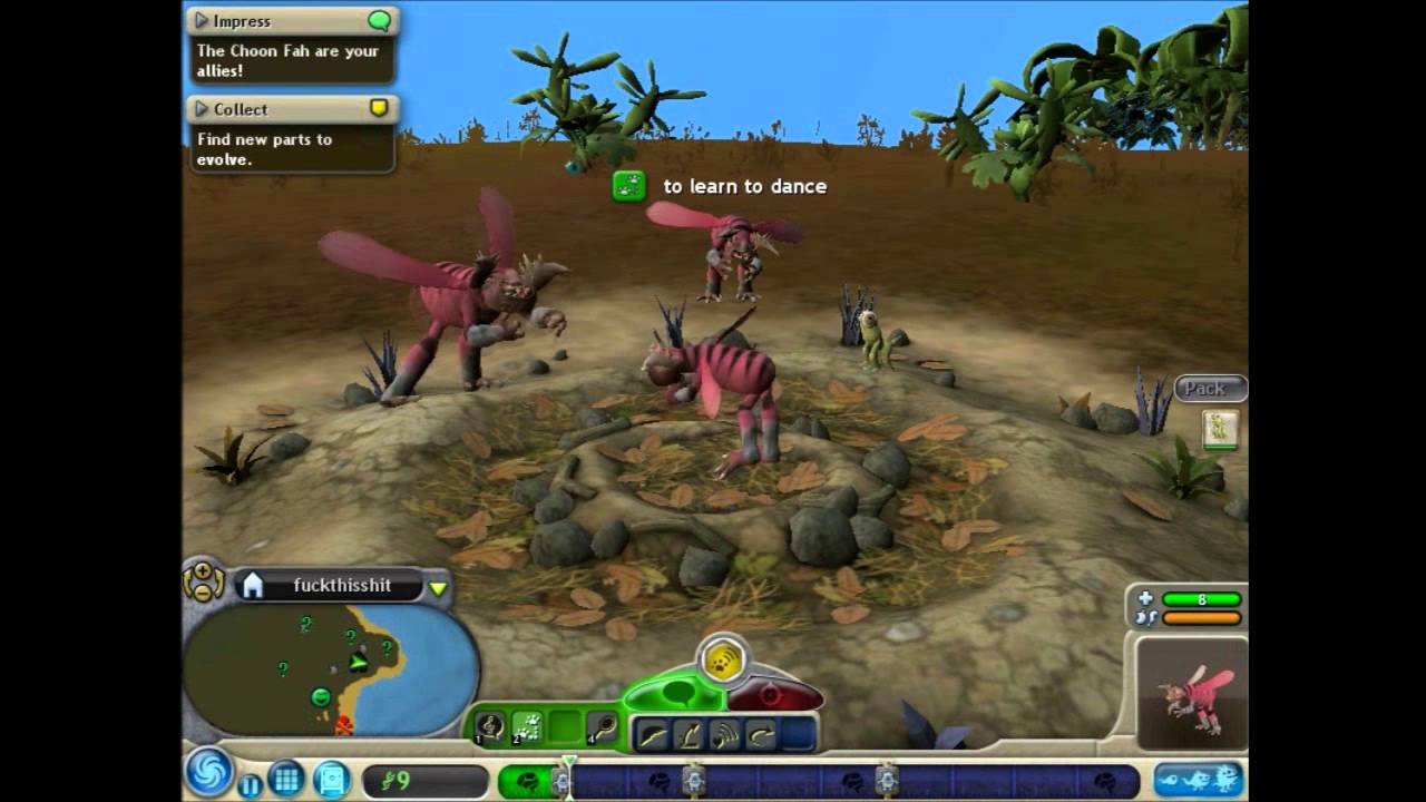 Let's Play SPORE | Part 3 | WINGS! - YouTube