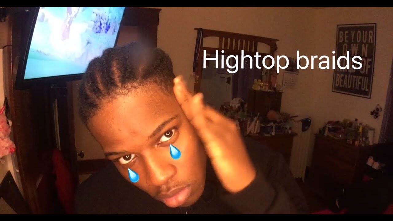 Hightop braids for men ( worst pain ever) - YouTube