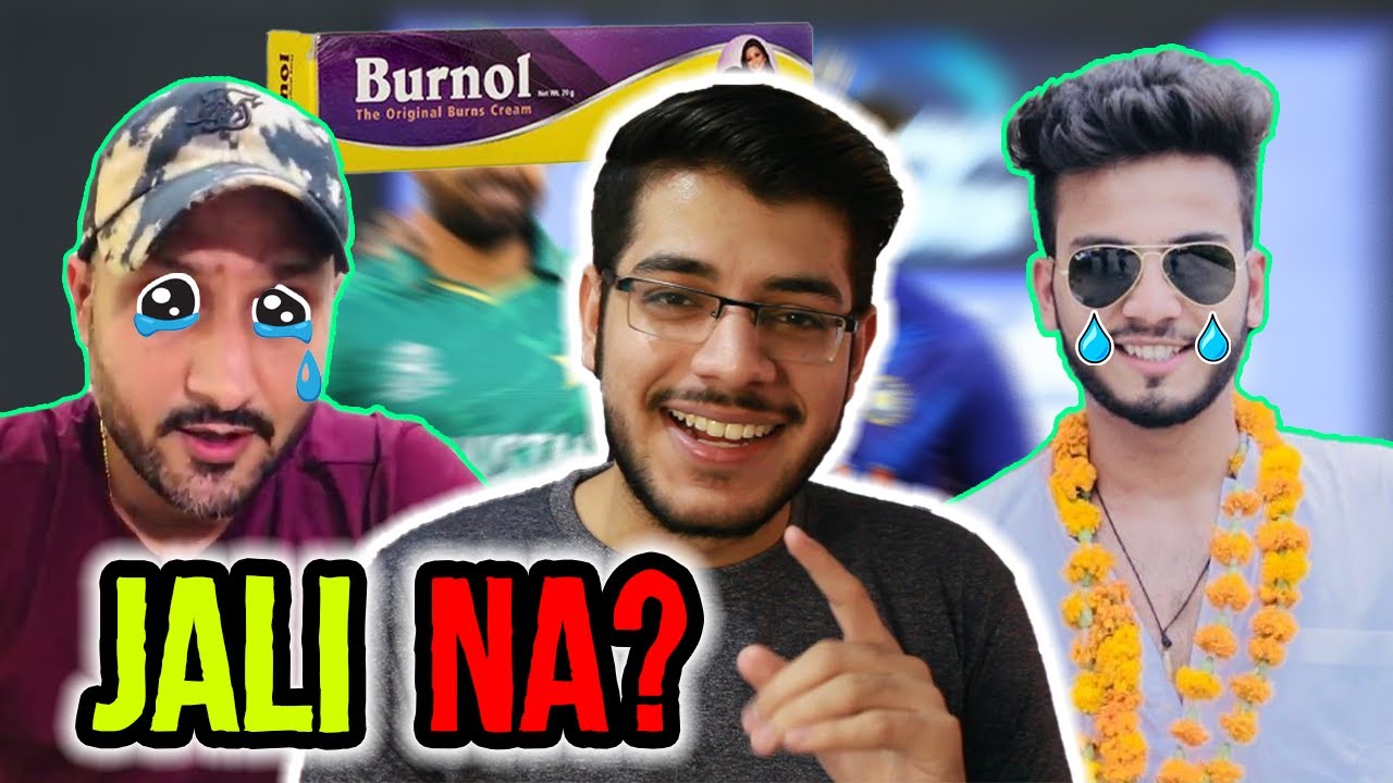 BURNOL FOR HARBHAJAN SINGH & ELVISH YADAV | Thugs of Pakistan - YouTube